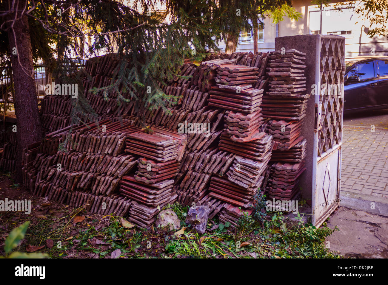 Wooden pile in front of window hi-res stock photography and images - Alamy