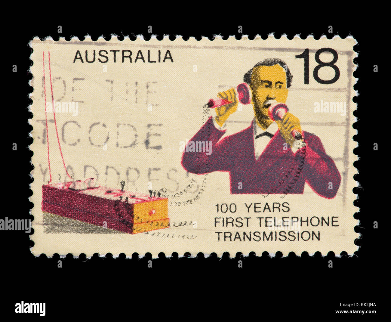 Alexander graham bell first telephone hi-res stock photography and ...