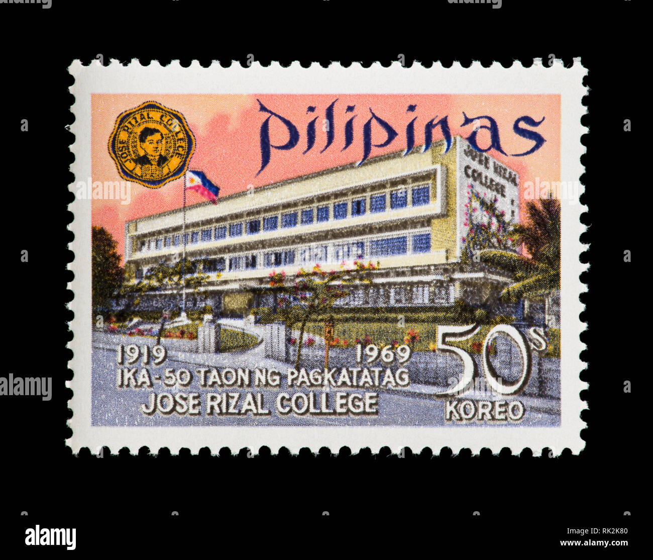 Philippines postage stamp hi-res stock photography and images - Alamy