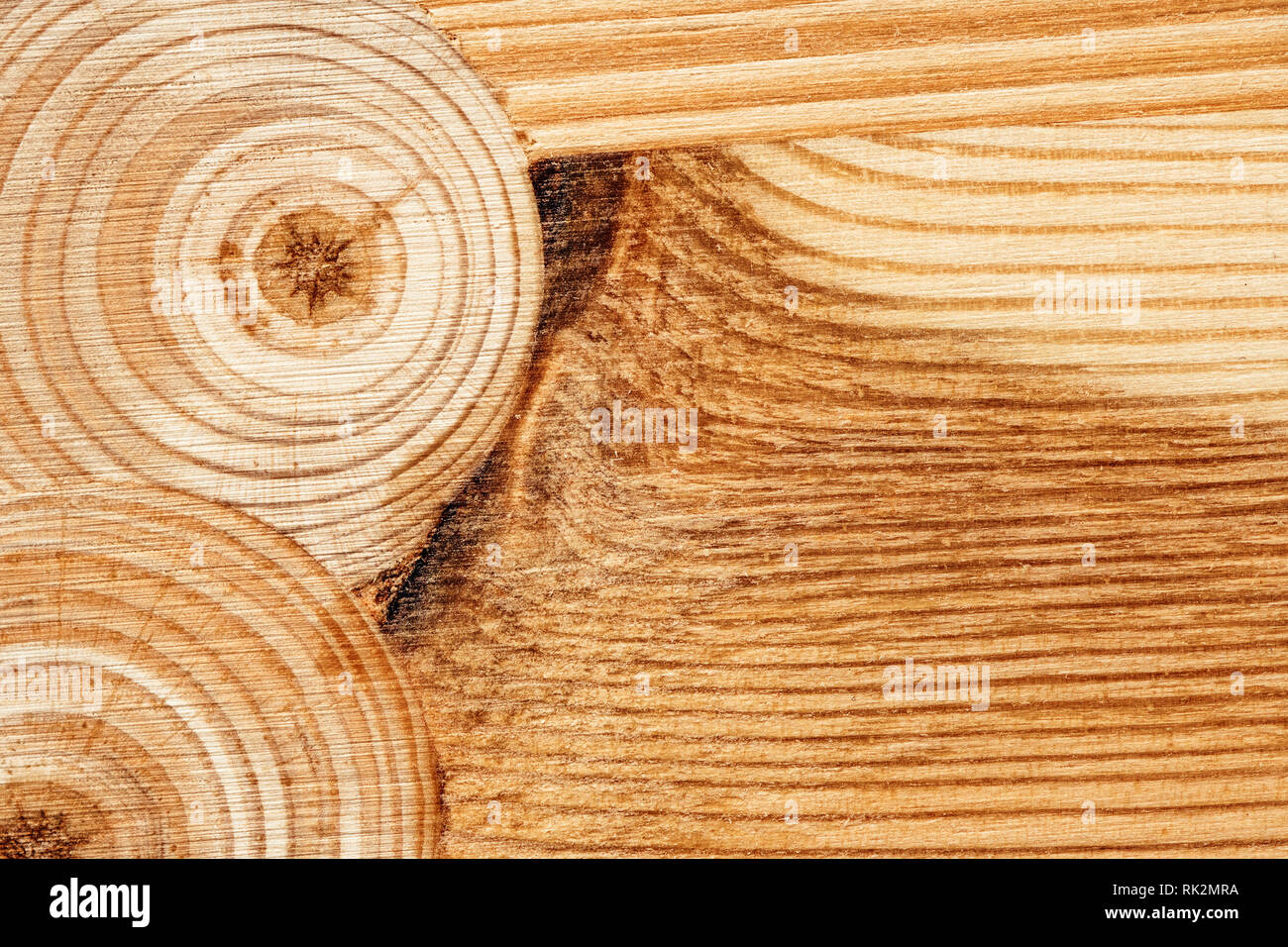 Texture of nice pine wood floorboard plank with knots repaired with ...