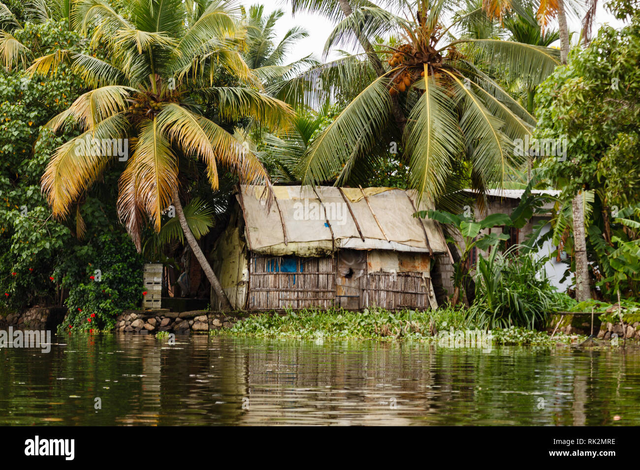 Kerala hut house hi-res stock photography and images - Alamy