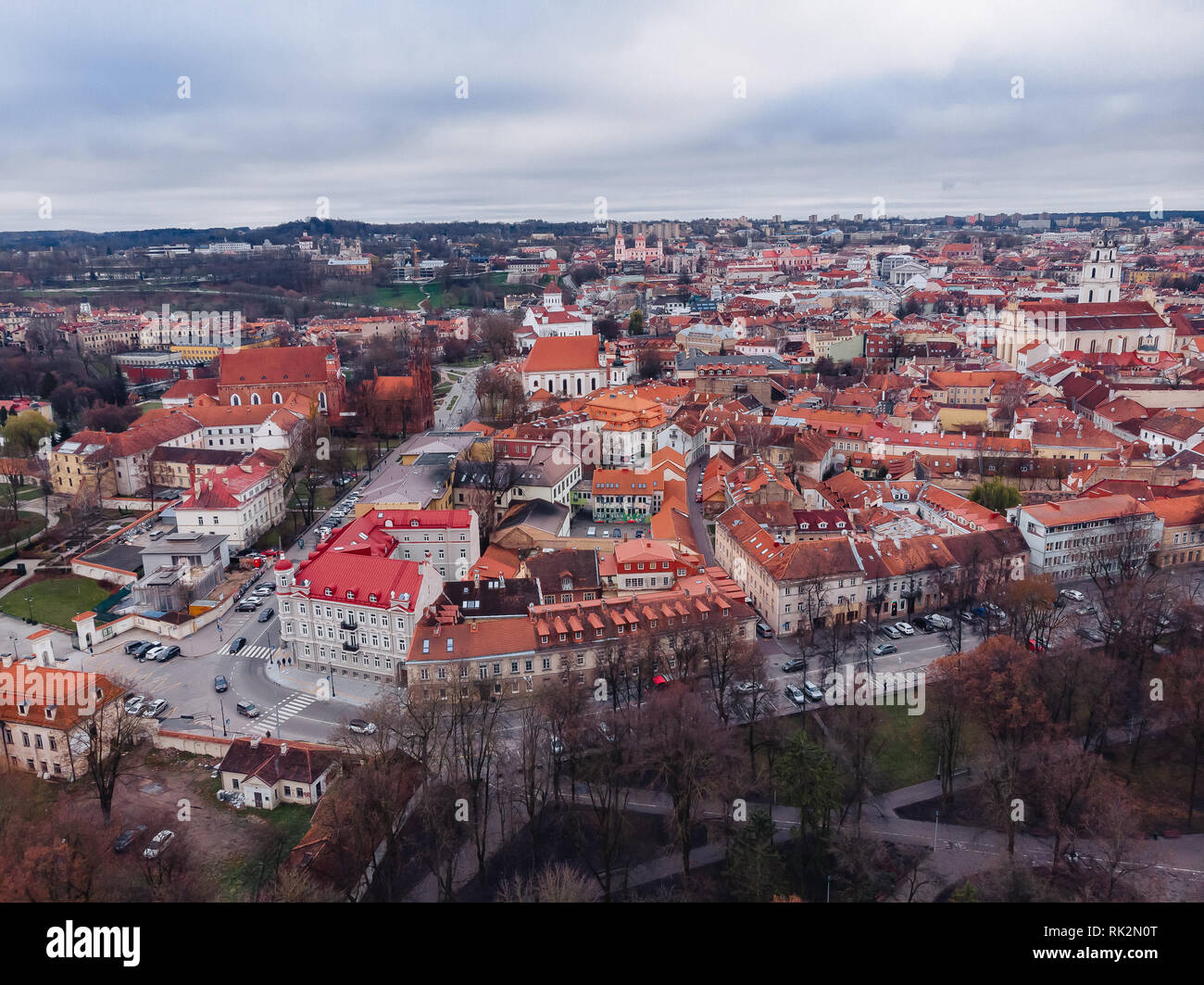 Kaunas map hi-res stock photography and images - Alamy