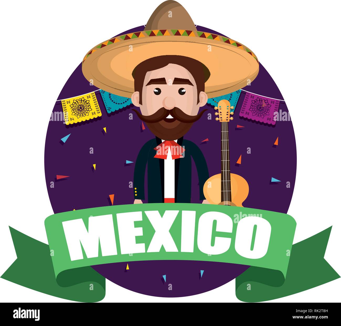 traditional mexican mariachi character Stock Vector Image & Art - Alamy