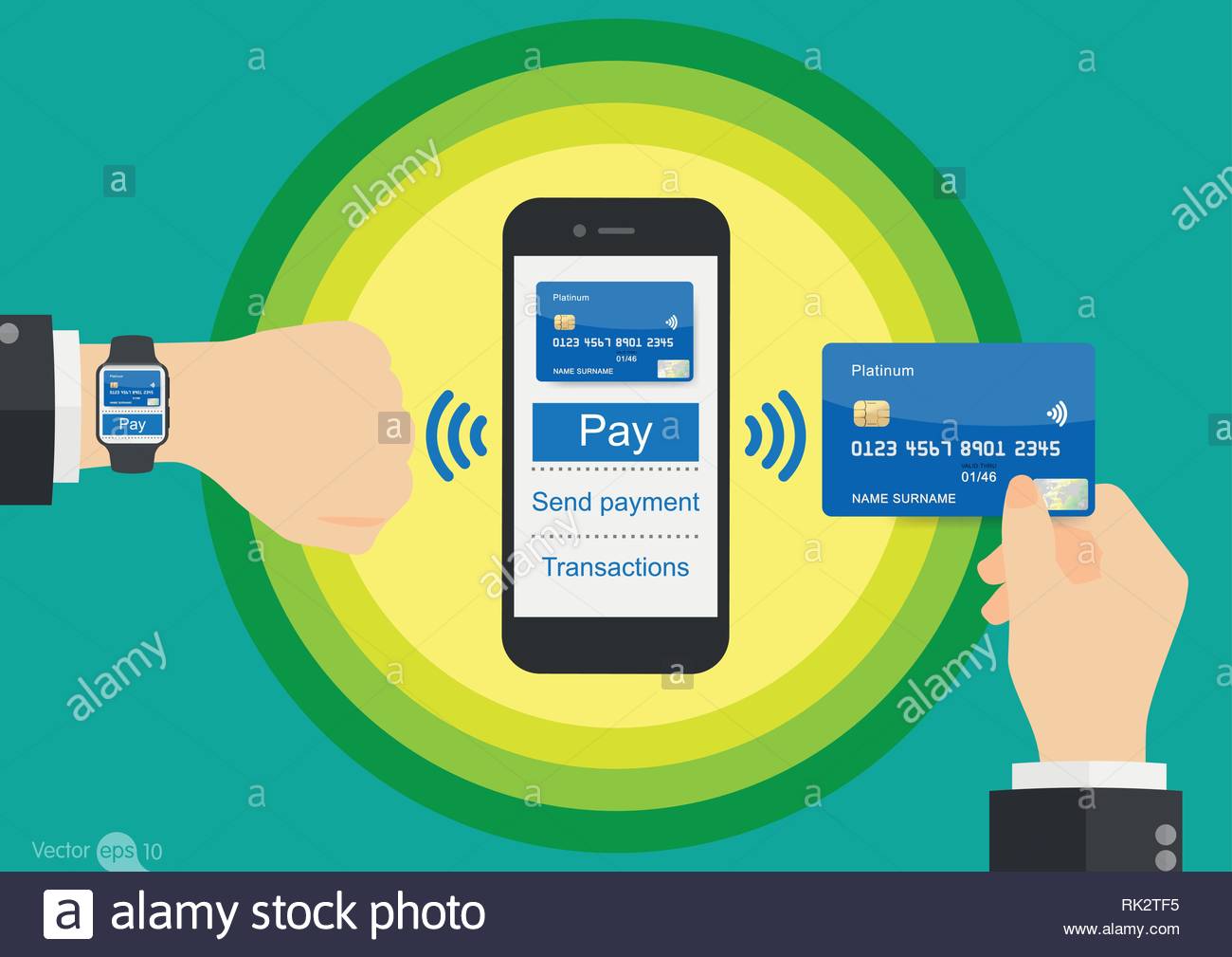 Mobile Payment Cartoon Stock Photos & Mobile Payment Cartoon Stock ...