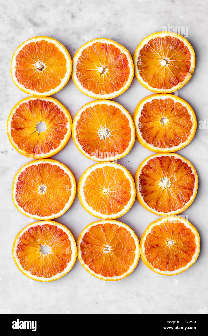 Blood orange segments hi-res stock photography and images - Alamy