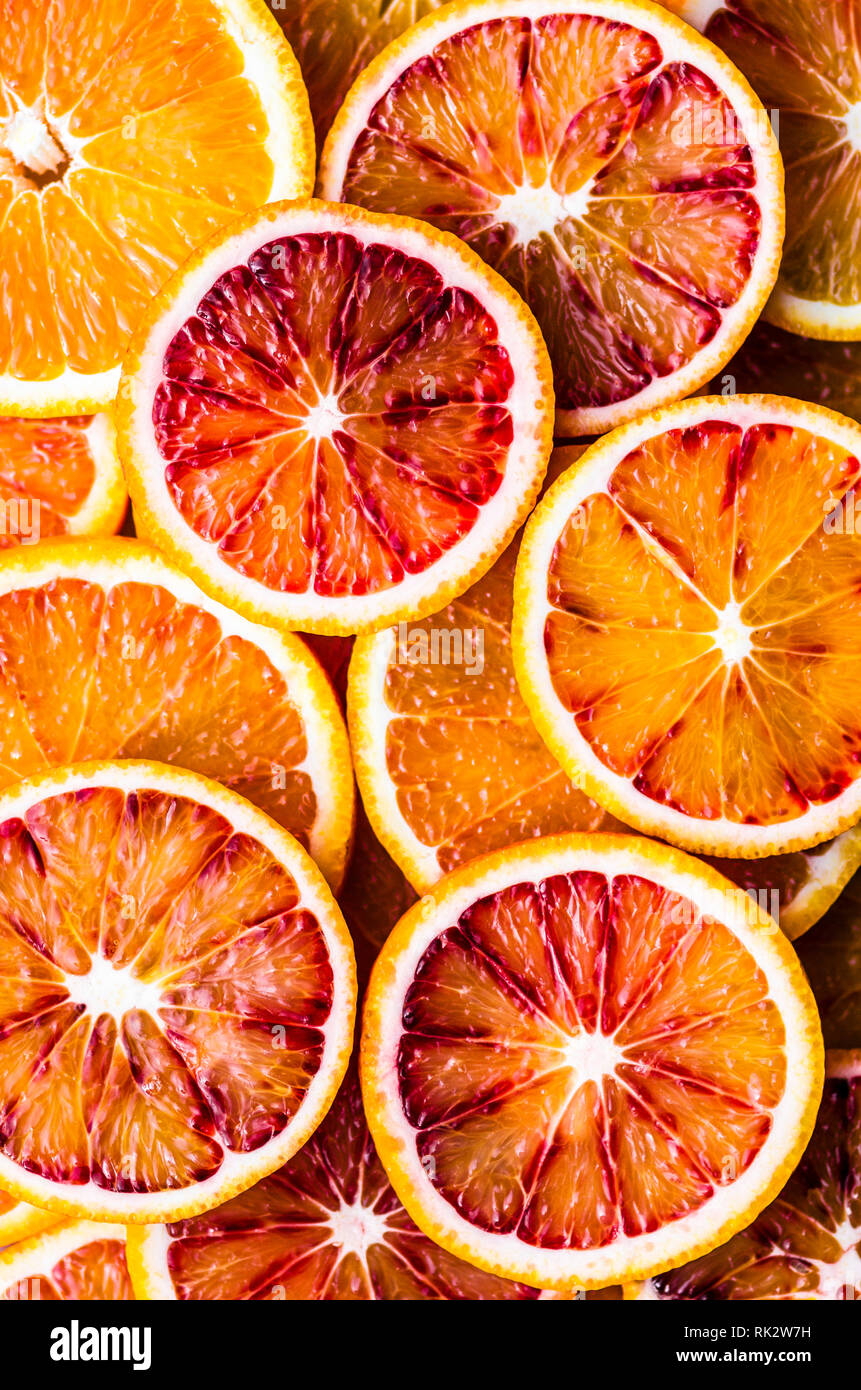 Blood orange segments hi-res stock photography and images - Alamy