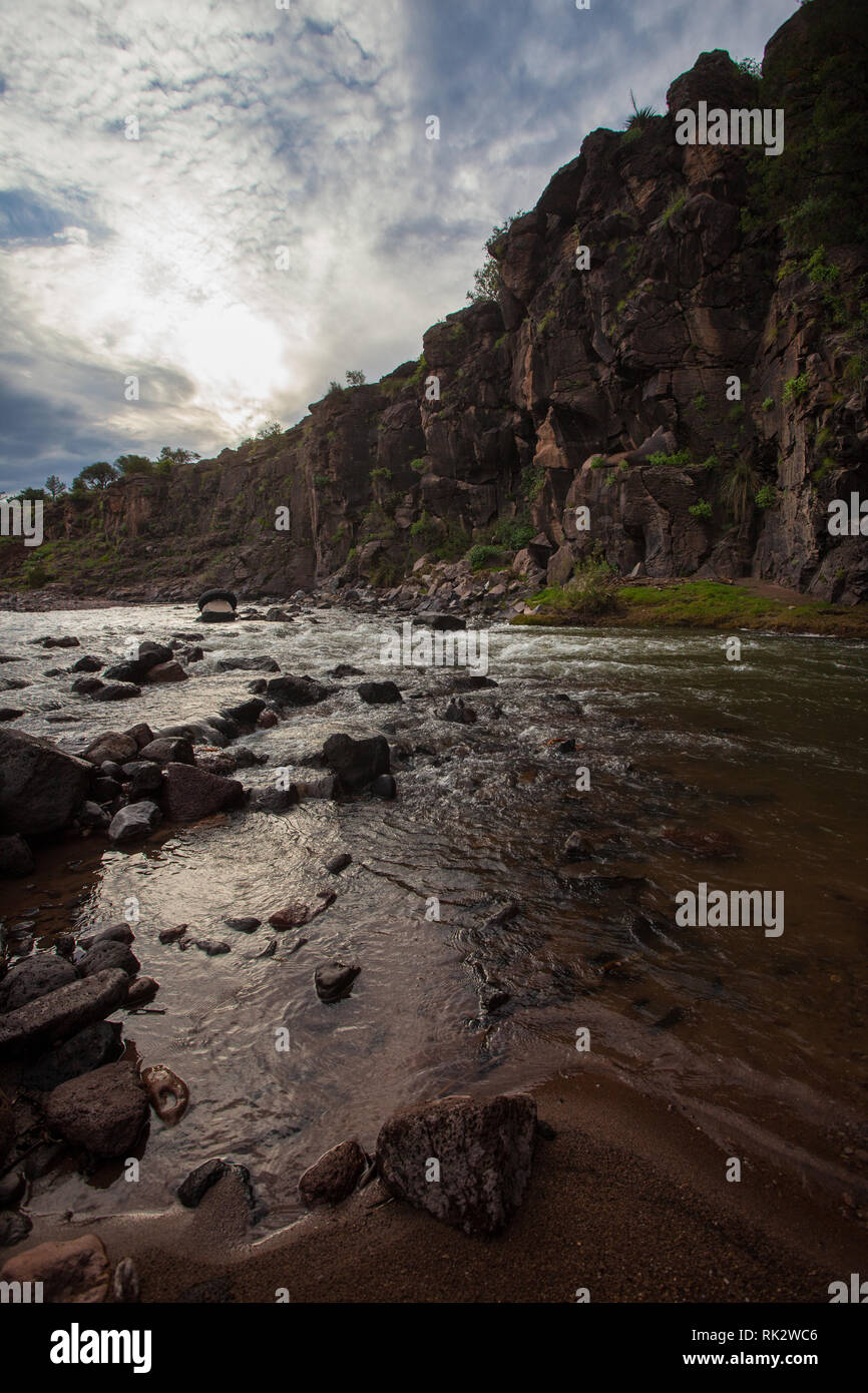 Rio Piedras Verdes, Mpo. Casas Grandes, Chihuahua, Mexico Stock Photo ...
