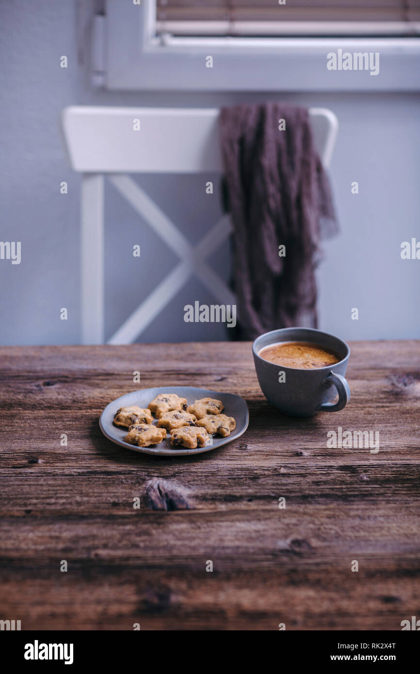 Cookies and coffee Stock Photo - Alamy