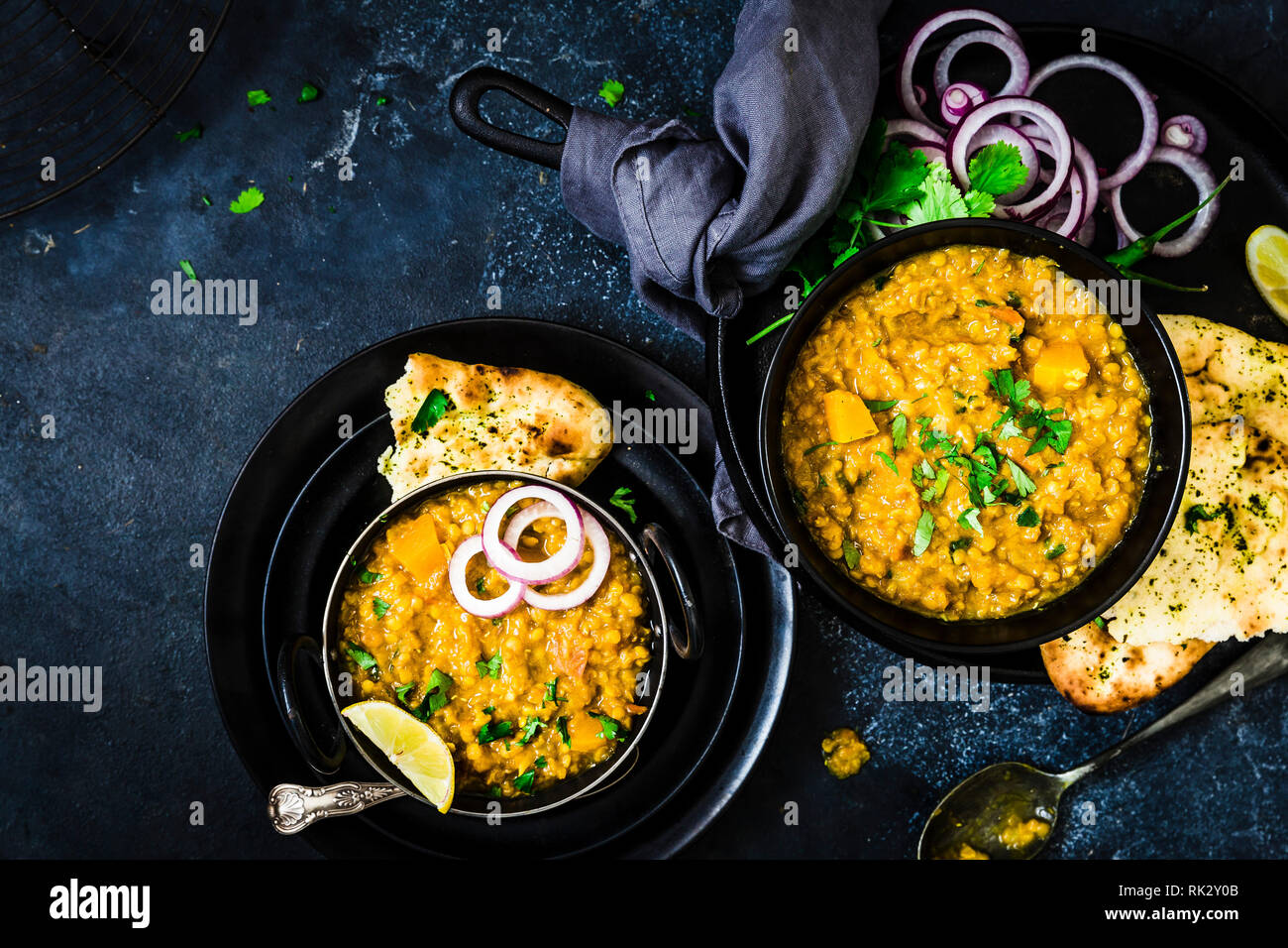 Indian Dahl High Resolution Stock Photography and Images - Alamy