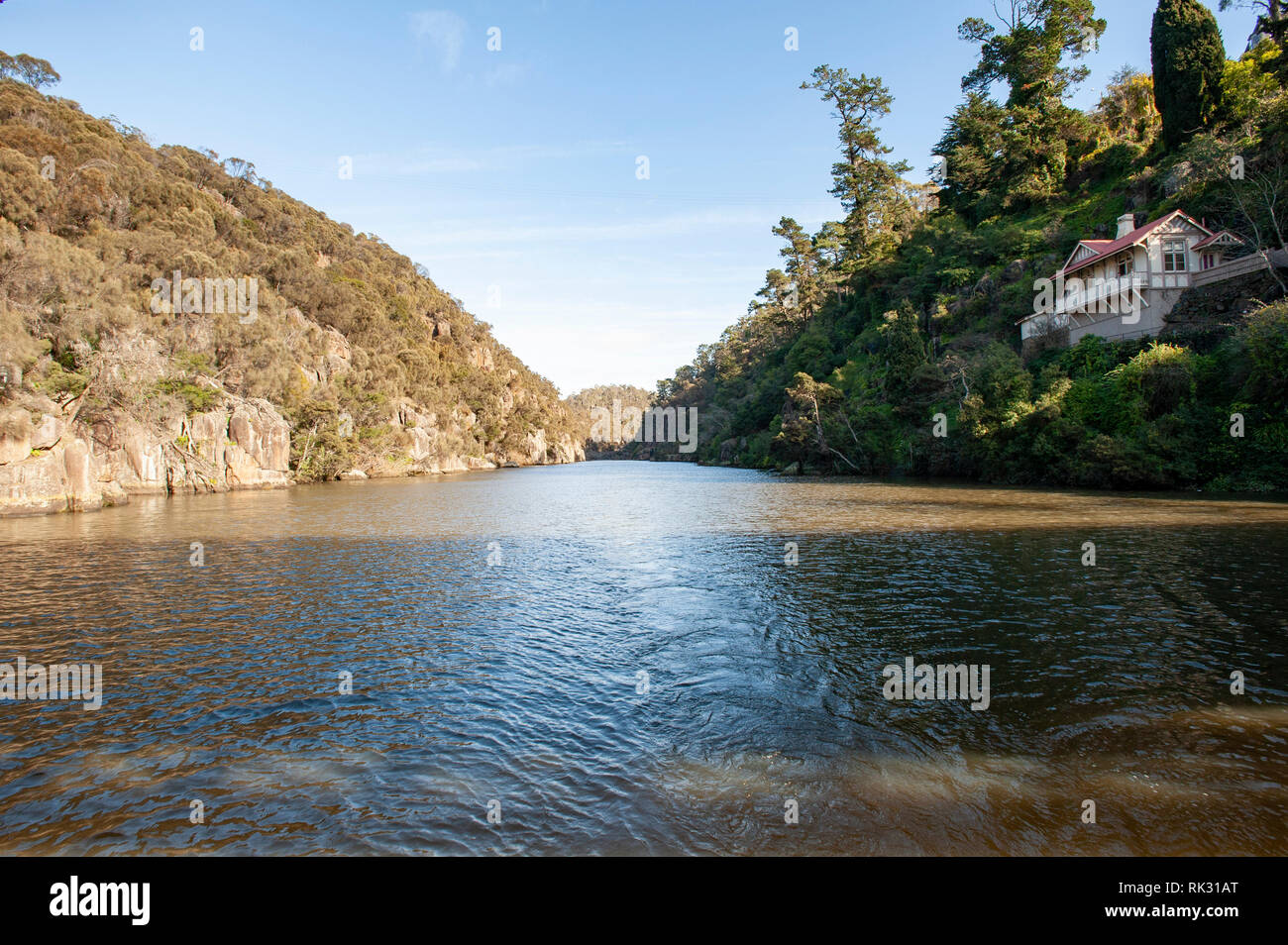 Cataract Gorge, Launceston, Tasmania, Australia Stock Photo - Alamy