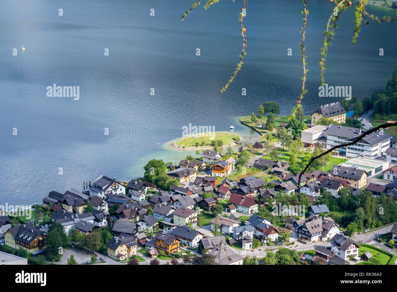 Hallstatt aerial hi-res stock photography and images - Alamy