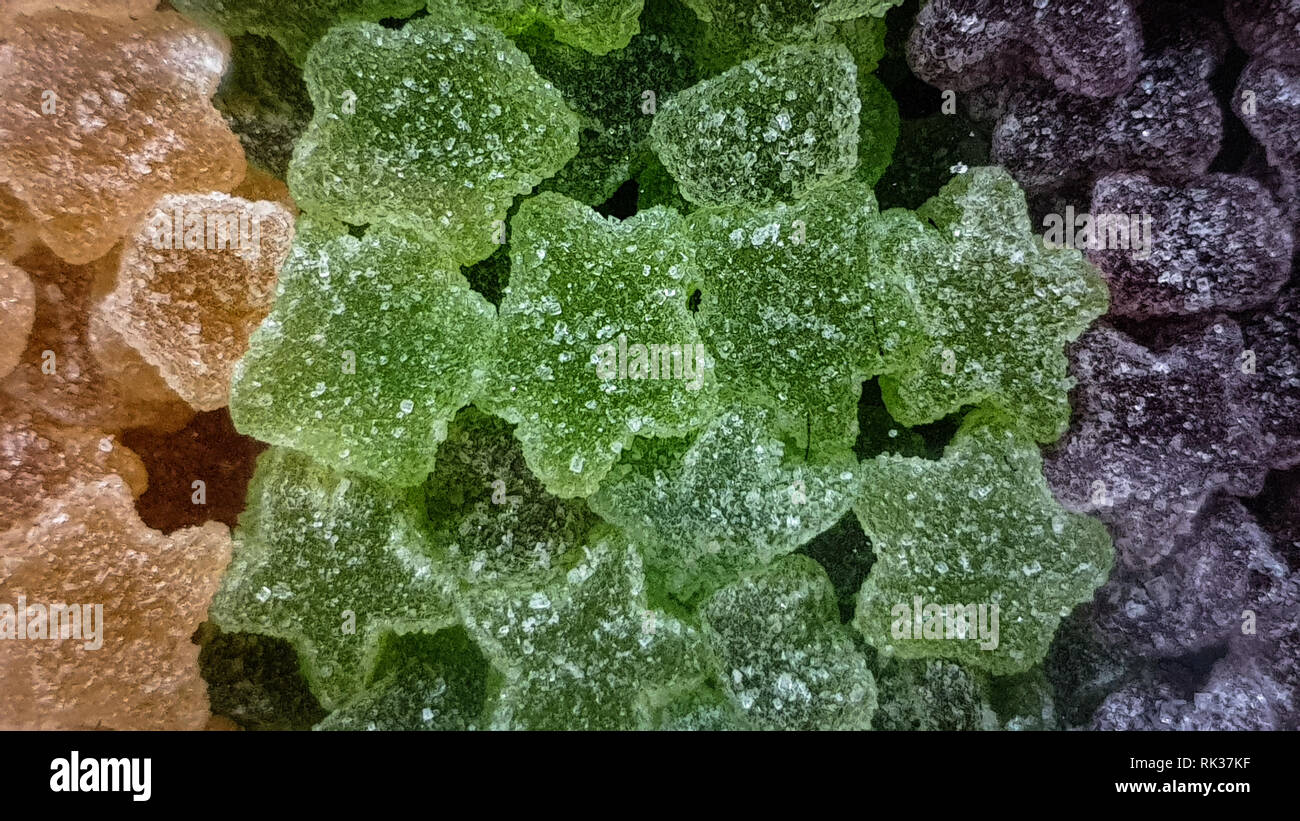 Candied colorful sweets are very interesting to enjoy Stock Photo - Alamy