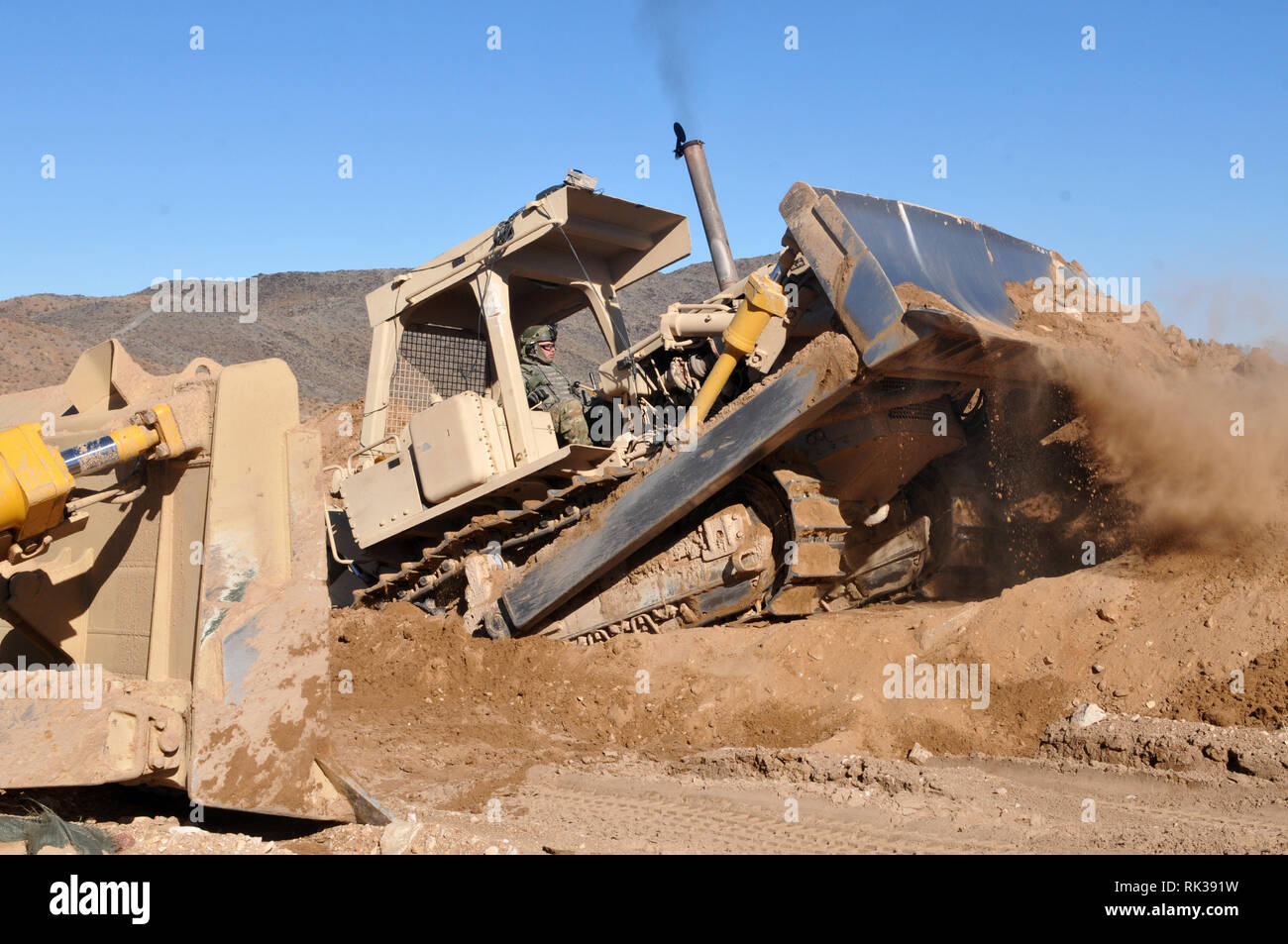 U.S. Army Reserve Spc. Walter Maupin in the 718th Engineer Company ...