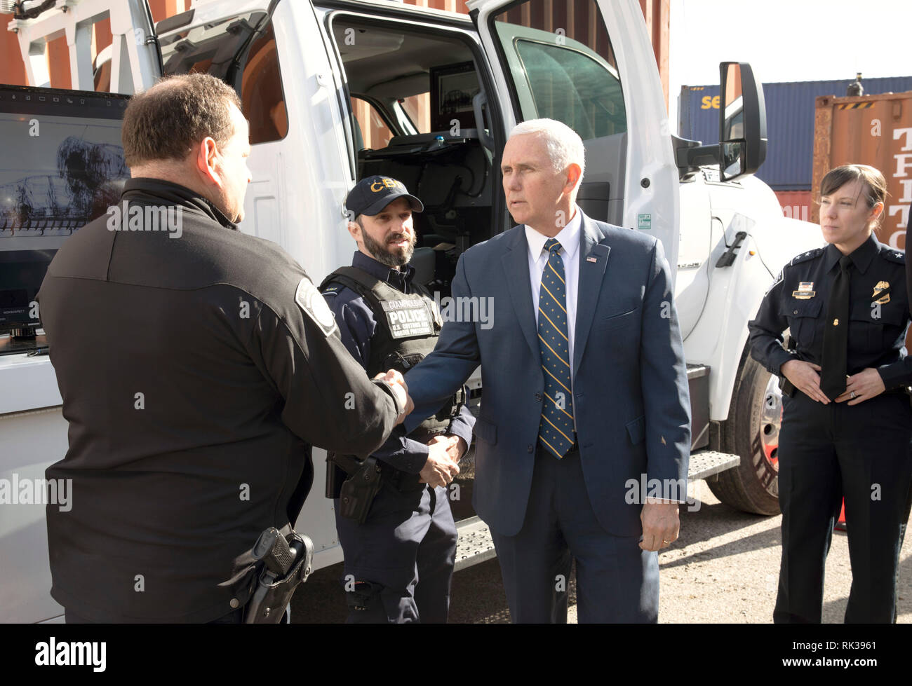 Customs border protection officer in hi-res stock photography and ...