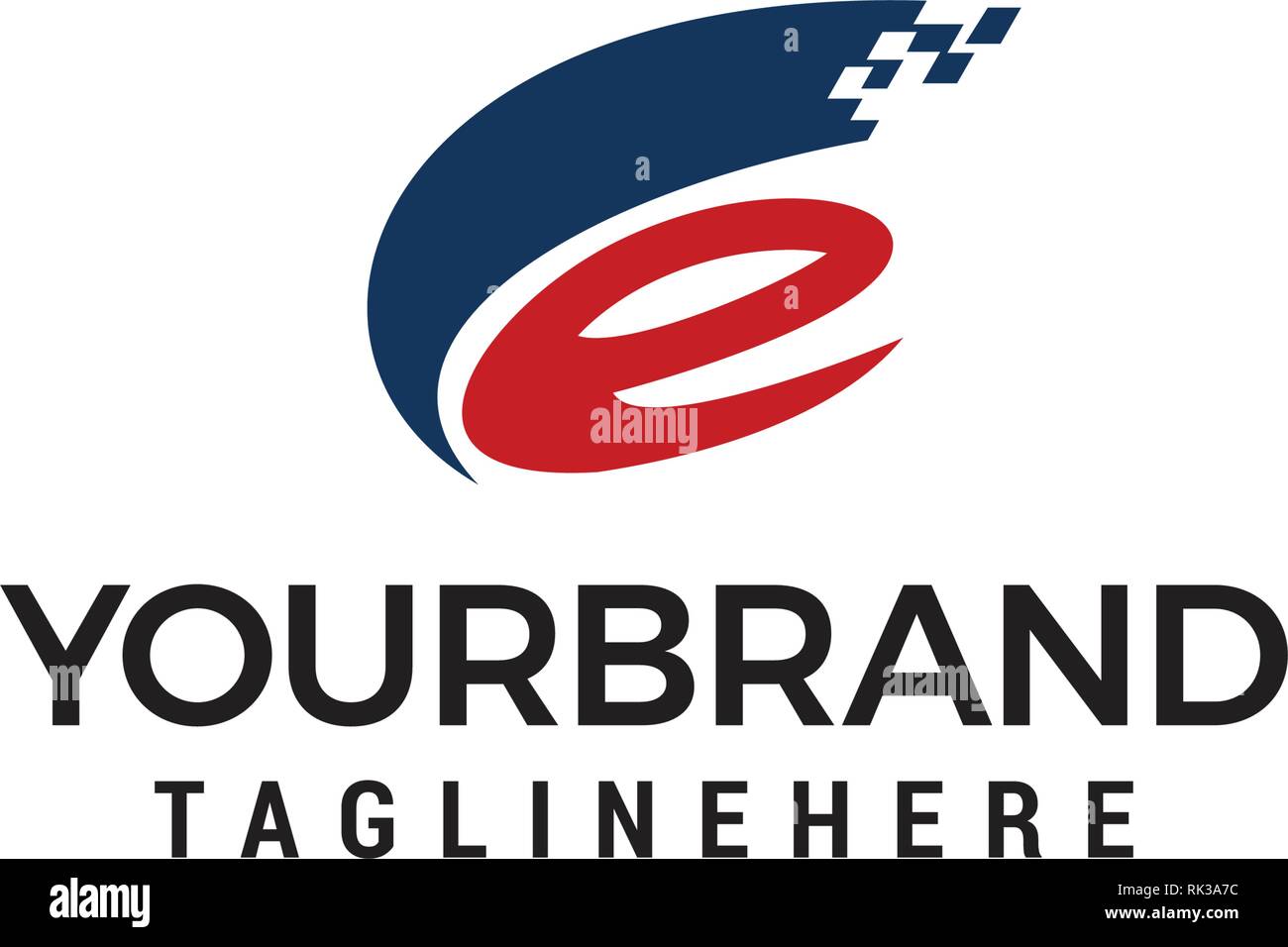 Tech letter font hi-res stock photography and images - Alamy