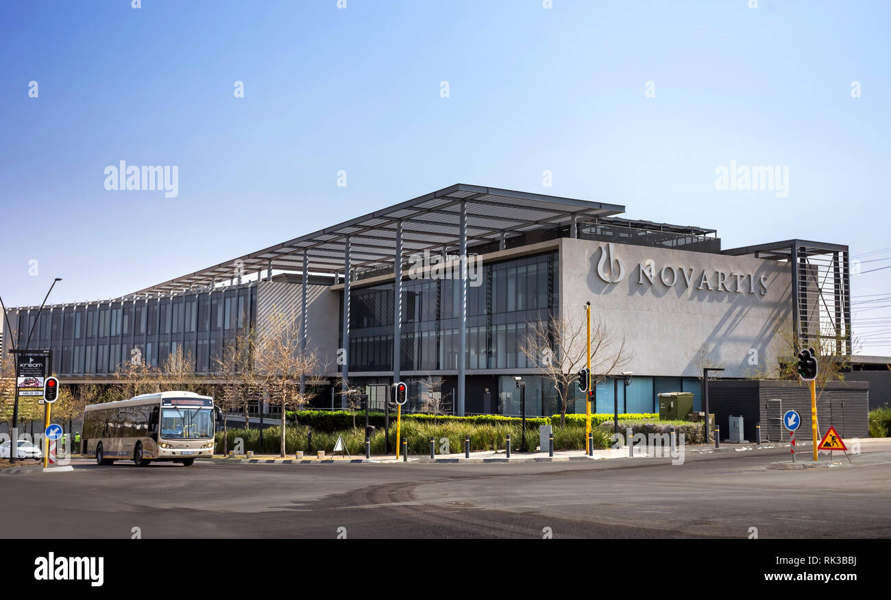 Johannesburg, South Africa, 22 August - 2018: Modern office building ...