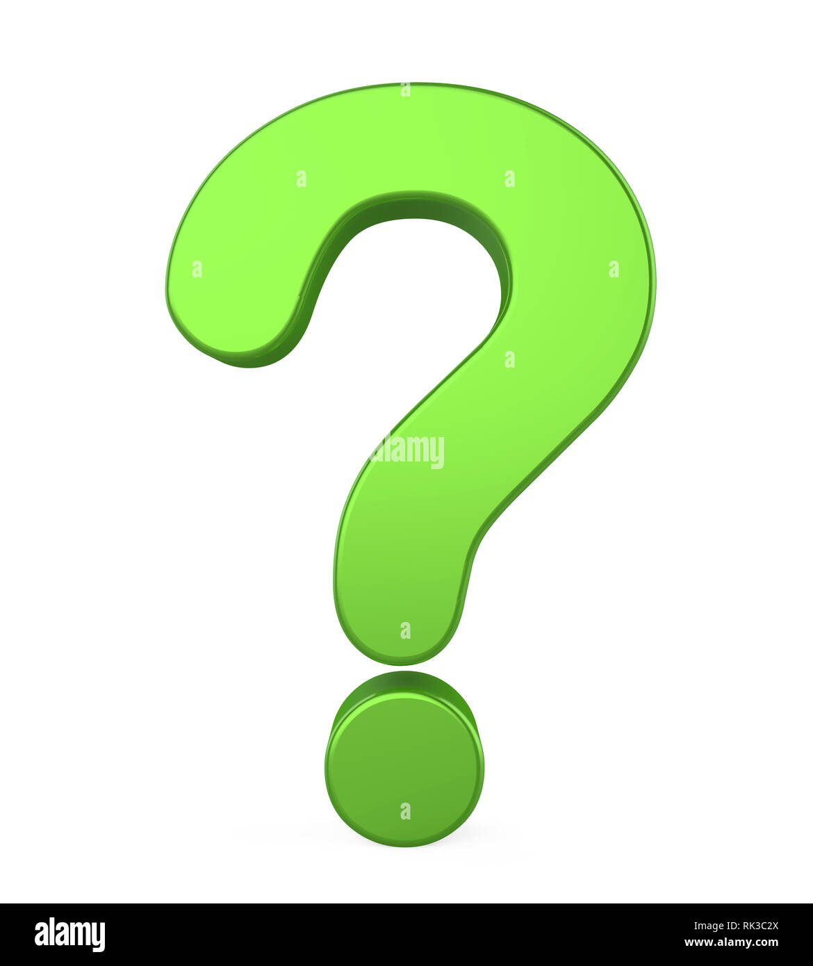 Question Mark Isolated Stock Photo - Alamy