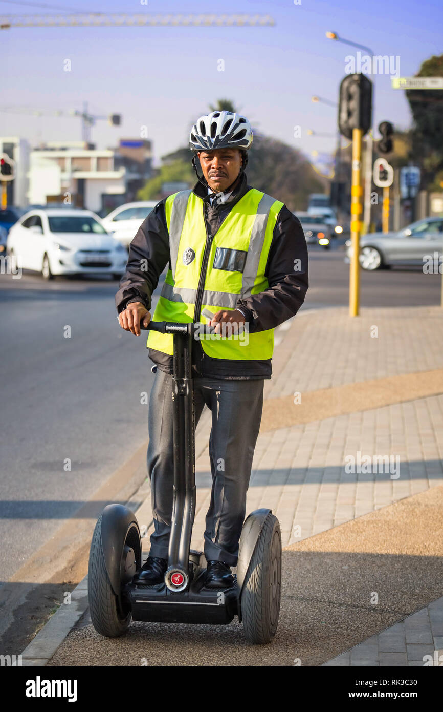 Security guard on segway transporter hi-res stock photography and ...