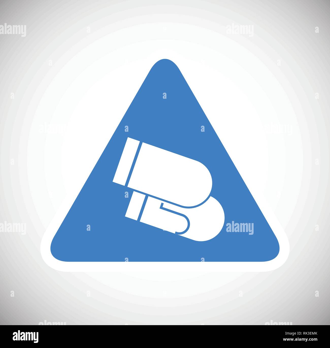 Welding warning sign Stock Vector Images - Alamy