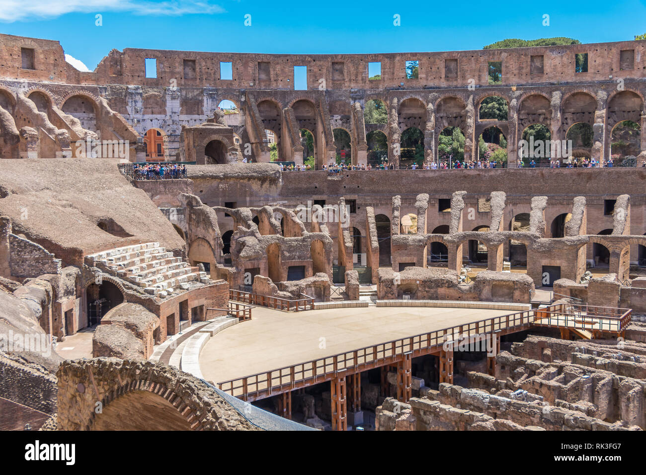 First stone amphitheatre rome hi-res stock photography and images - Alamy