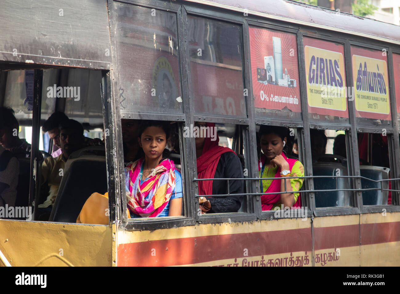 Bus in chennai hi-res stock photography and images - Alamy