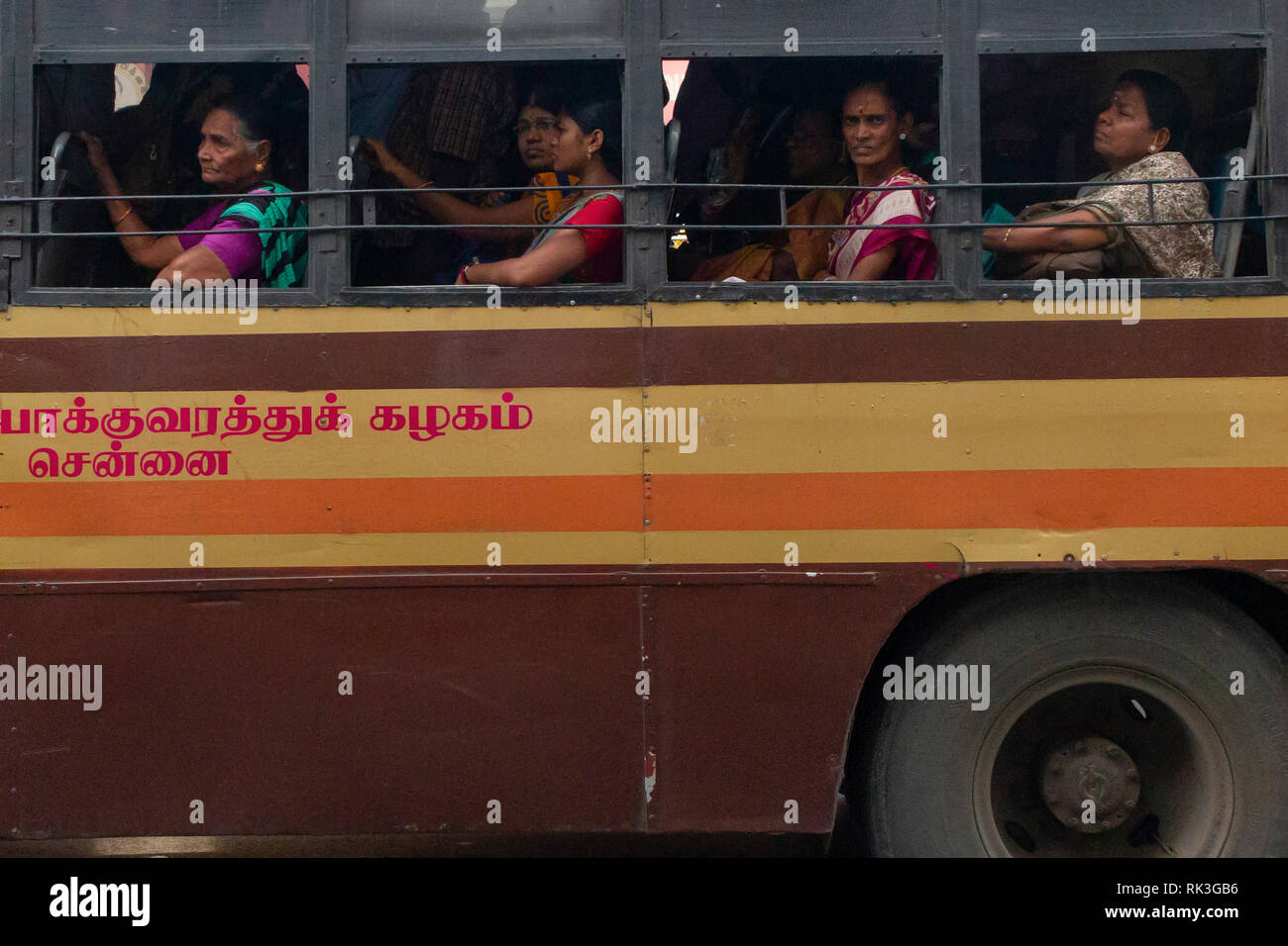 Chennai public transport hi-res stock photography and images - Alamy