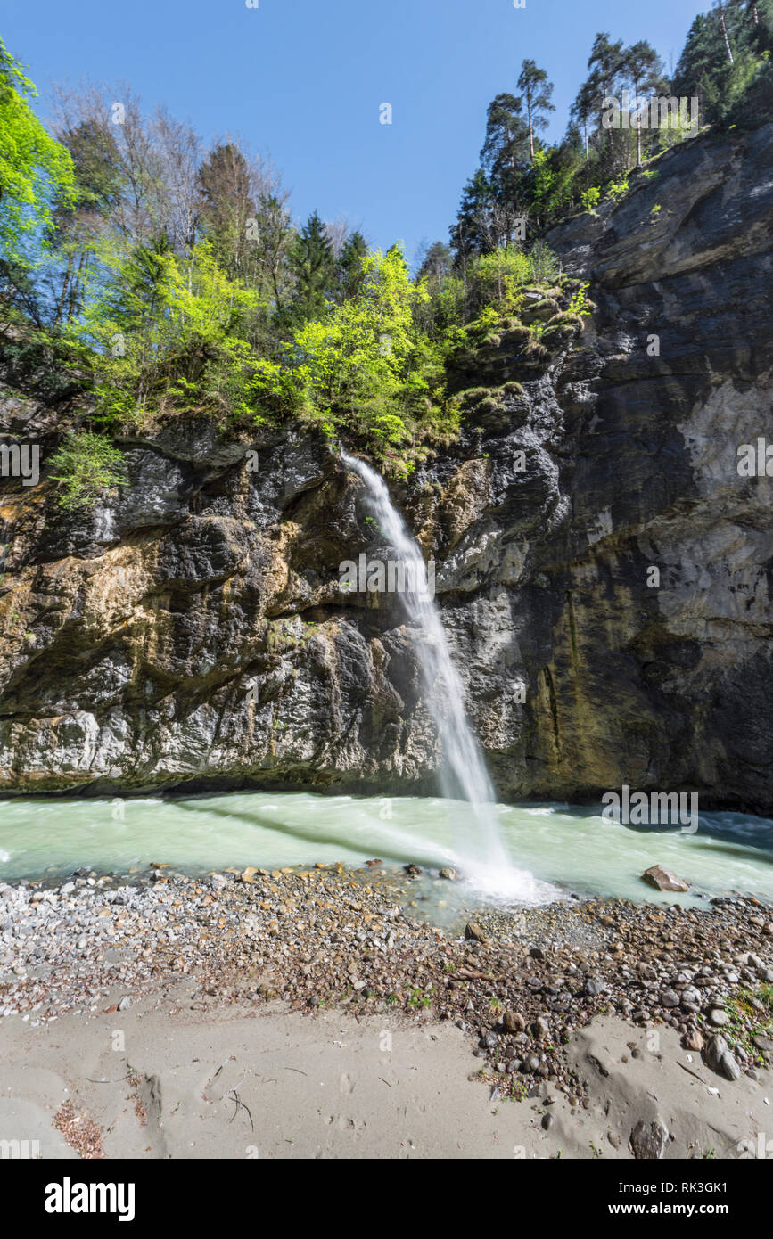 Switzerland alps waterfall hi-res stock photography and images - Alamy