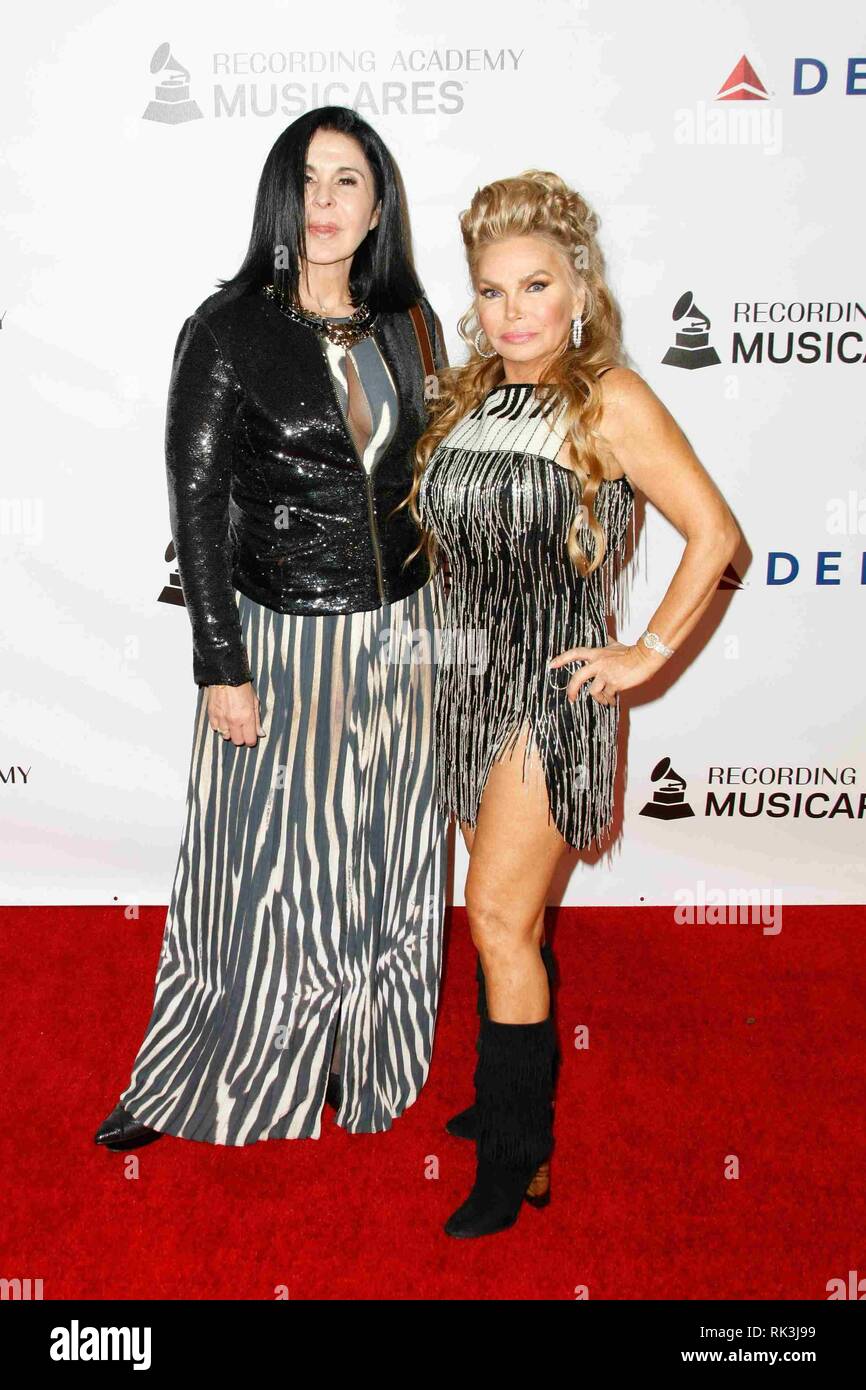 LOS ANGELES, CA - FEBRUARY 08: Suzan Hughes at the MusiCares Person of ...