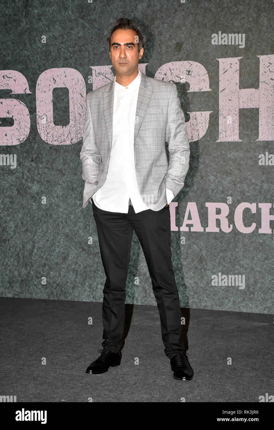 Actor Ranvir Shorey seen during the trailer launch of the film ...