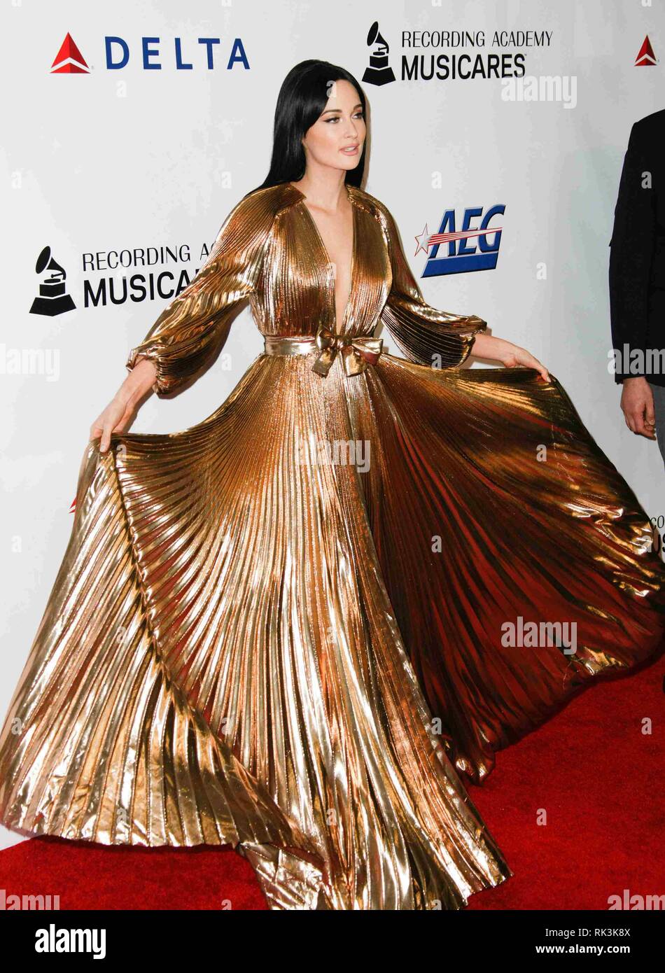 LOS ANGELES, CA - FEBRUARY 08: Kasey Musgraves at the MusiCares Person ...