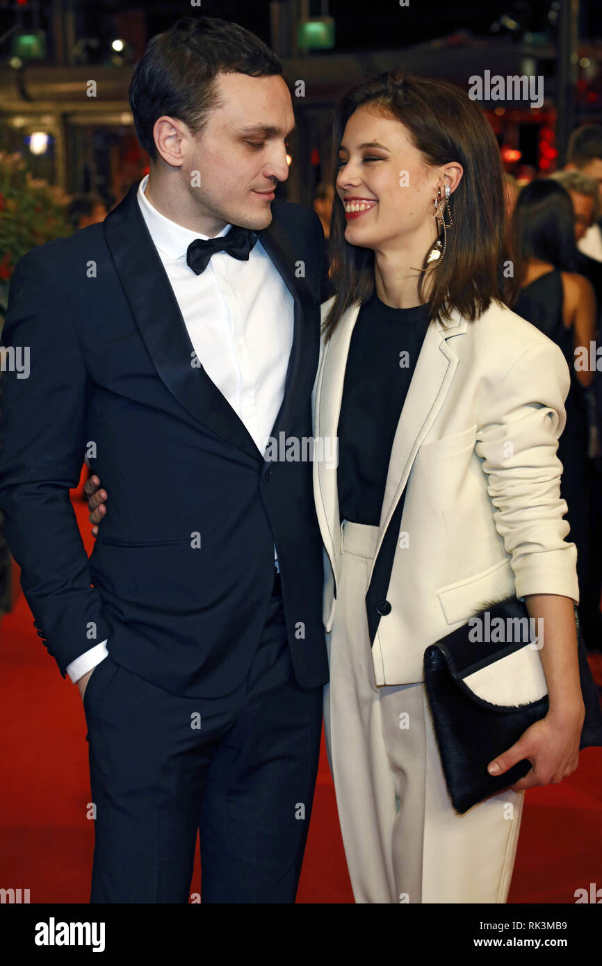 Franz Rogowski and Paula Beer attending the festival opening with the ...