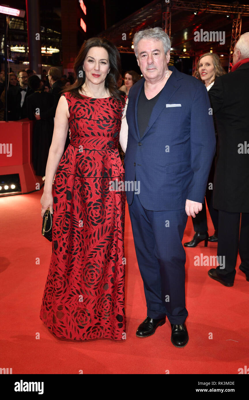 Martina Gedeck and Markus Imboden attending the festival opening with ...