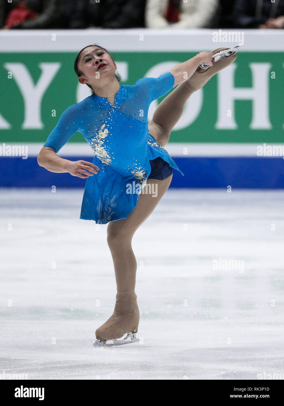 Anaheim, California, USA. 8th Feb, 2019. Amy Lin of Chinese Taipei ...