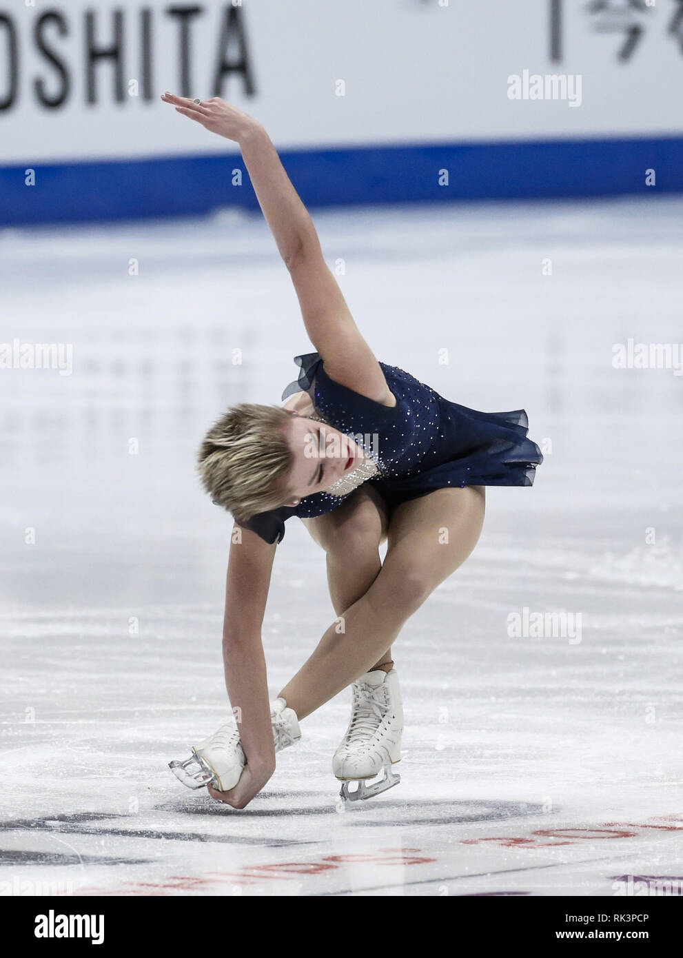 Anaheim, California, USA. 8th Feb, 2019. Larkyn Austman of Canada ...