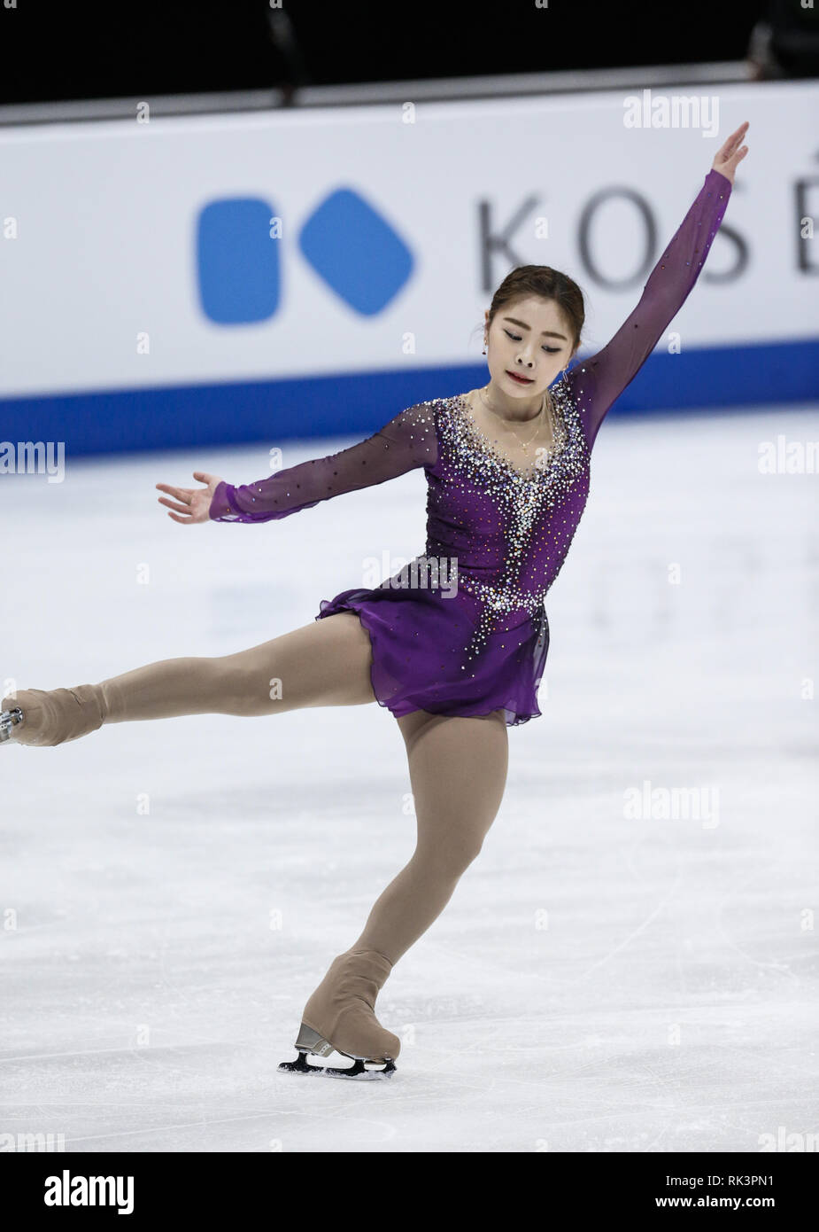 Anaheim, California, USA. 8th Feb, 2019. Hanul Kim of South Korea ...