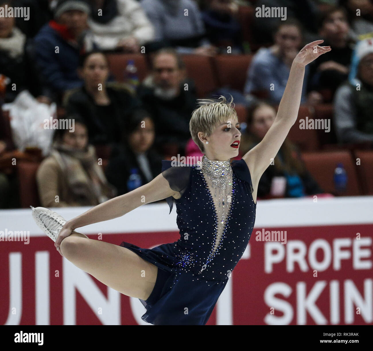 Anaheim, California, USA. 8th Feb, 2019. Larkyn Austman of Canada ...