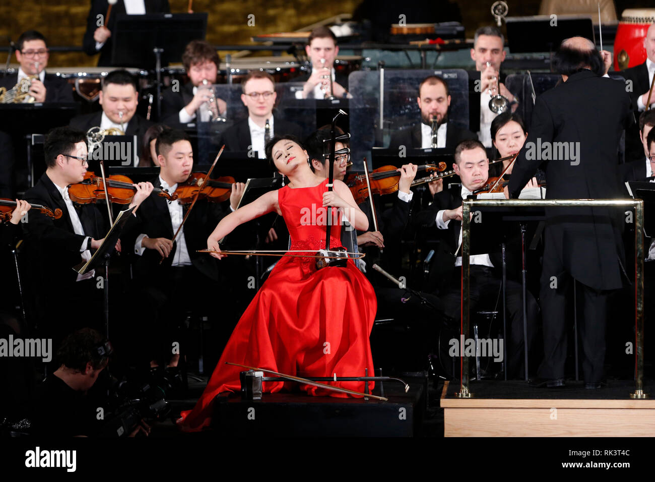 United Nations. 8th Feb, 2019. Suzhou Symphony Orchestra performs ...