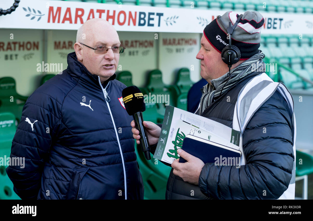 Raith rovers manager john mcglynn scottish cup hi-res stock photography ...