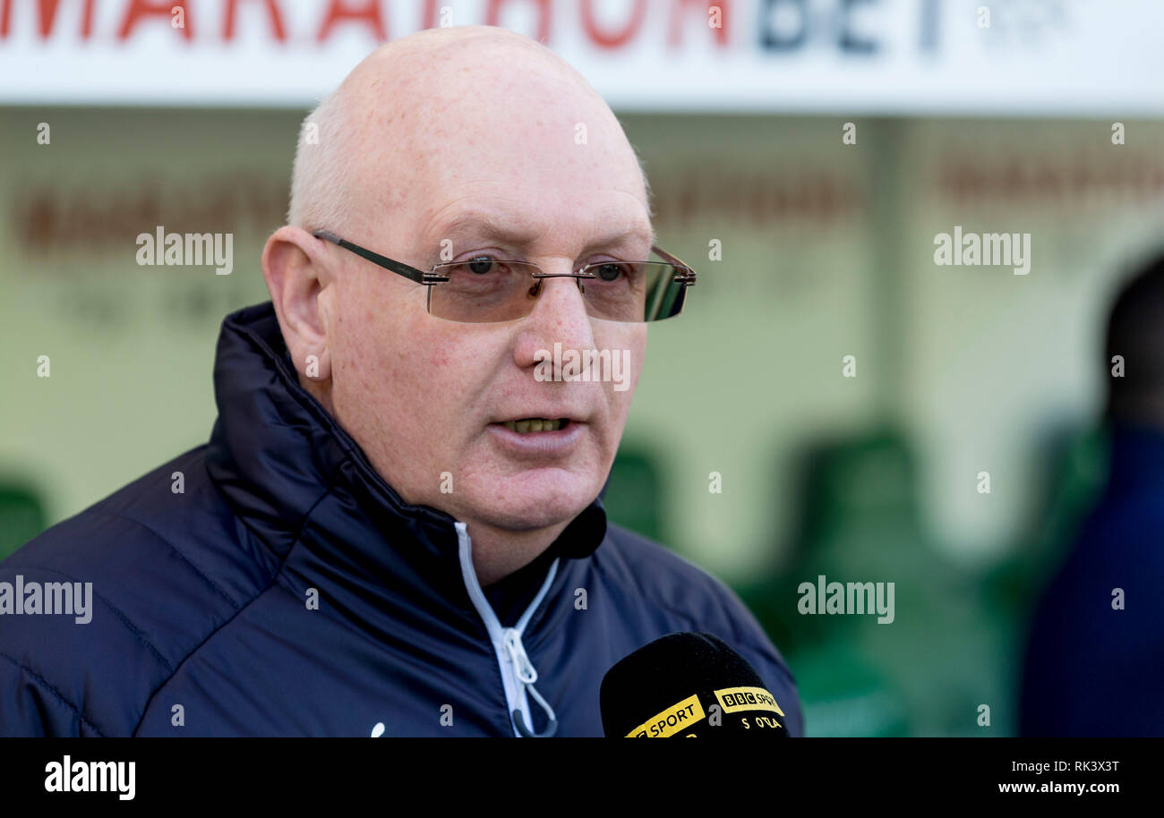 Raith rovers manager john mcglynn scottish cup hi-res stock photography ...