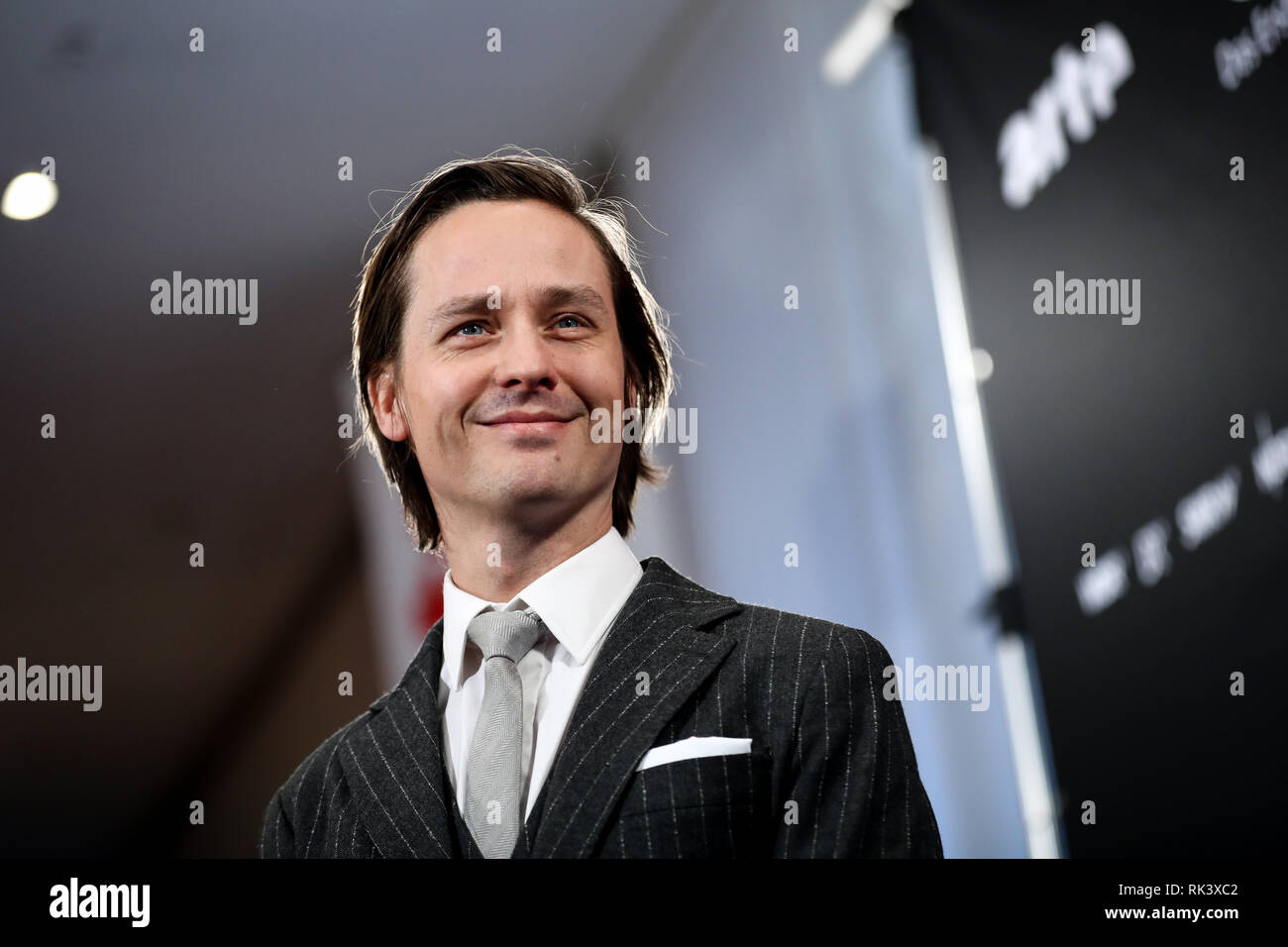 Hamburg, Germany. 22nd Jan, 2019. The actor Tom Schilling stands in ...