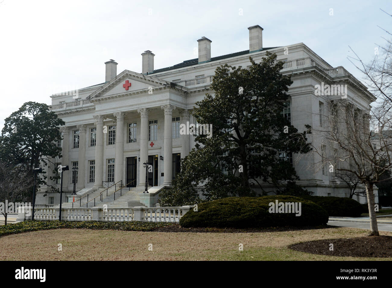 American red cross national headquarters building hi-res stock ...