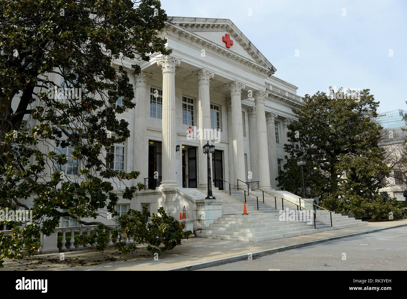 American red cross national headquarters building hi-res stock ...