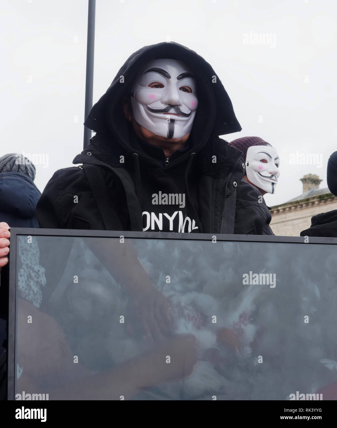 Anonymous for the voiceless hi-res stock photography and images - Alamy