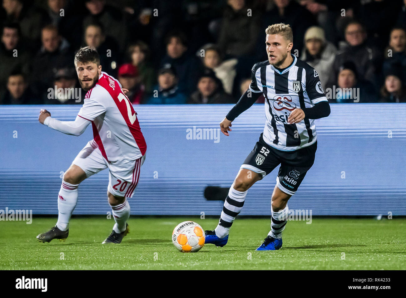Almelo, Netherlands. 09th Feb, 2019. football, Dutch Eredivisie Season ...