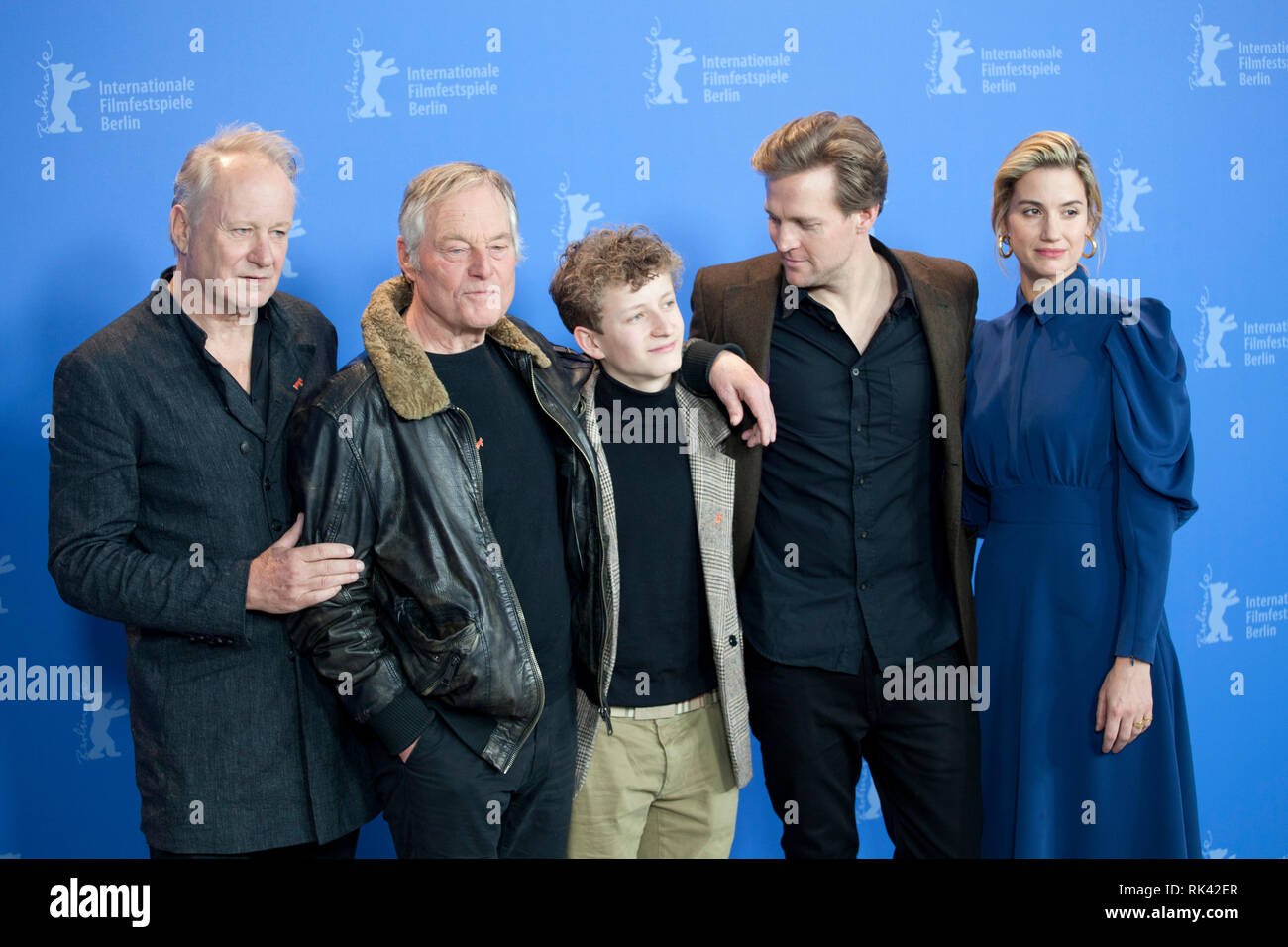 Berlin, Germany, 09th February, 2019.Stellan Skarsgard, Bjorn Floberg ...