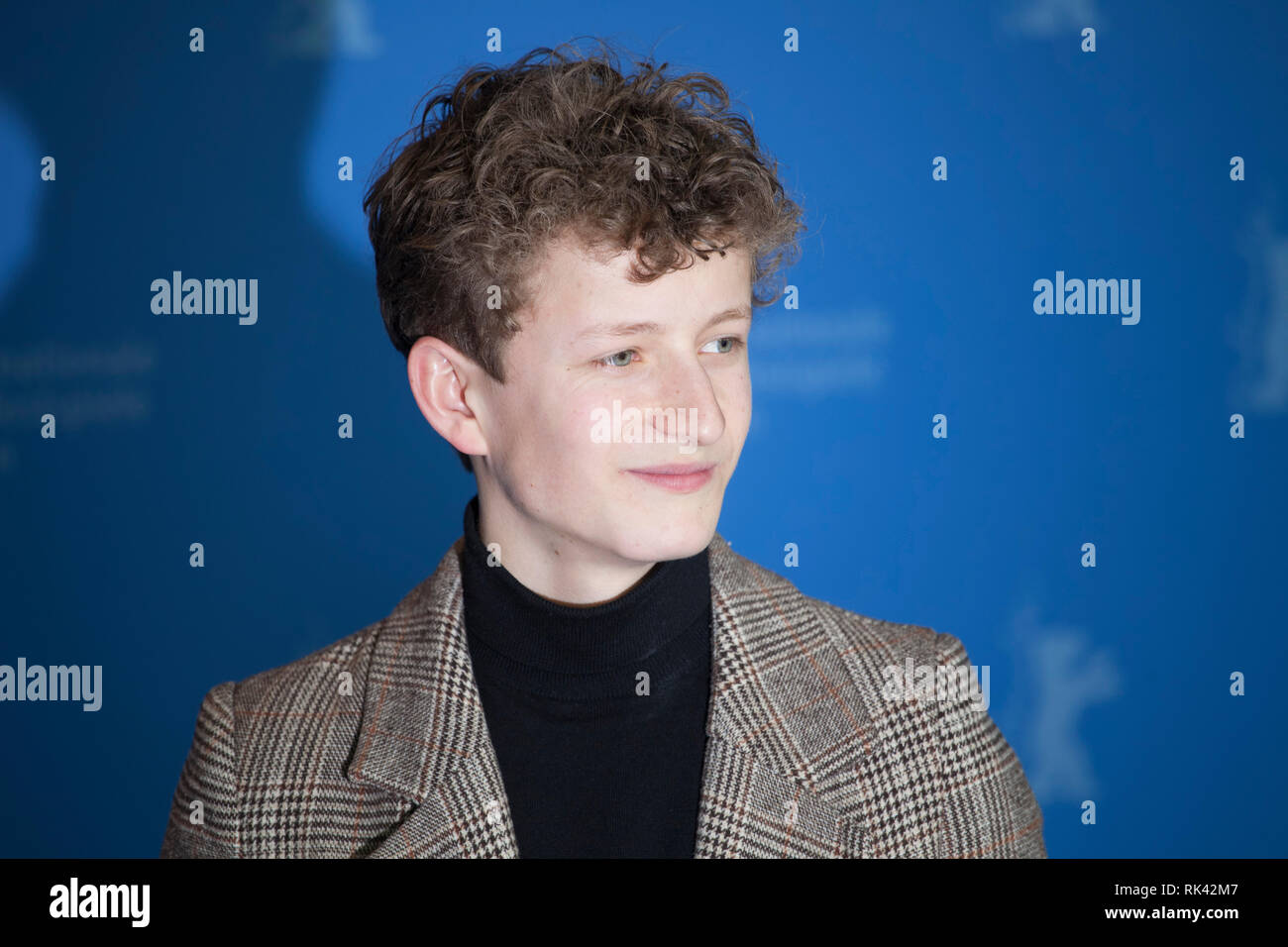 Berlin, Germany, 09th February, 2019.Actor Jon Ranes at the photocall ...