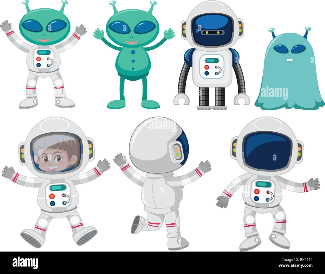 Space character hi-res stock photography and images - Alamy