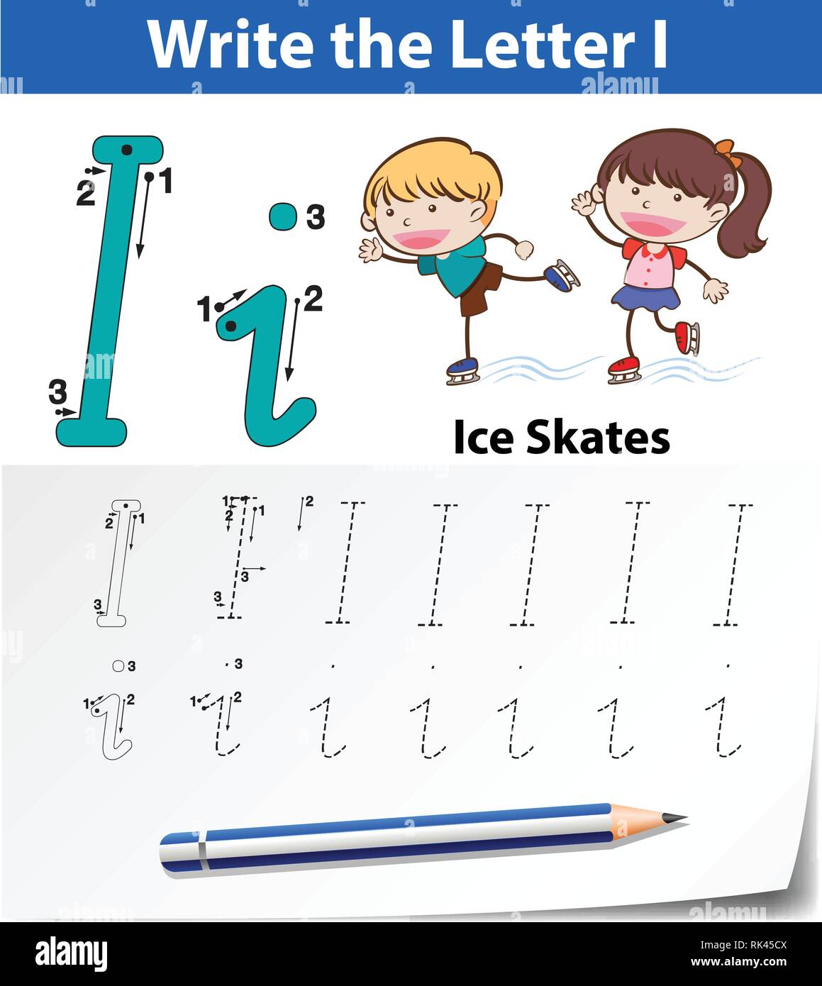 Letter I Worksheets