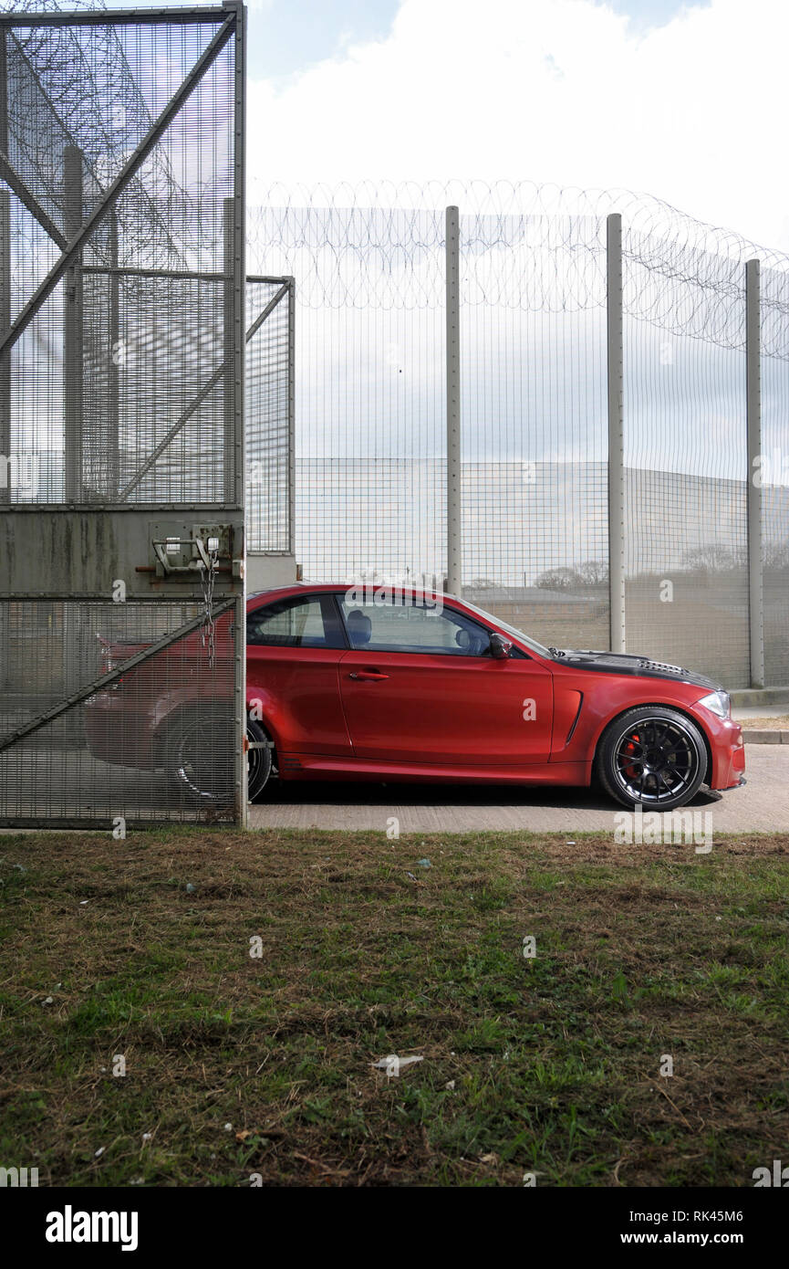 Modified E87 shape BMW 135 1 Series Coupe Stock Photo - Alamy