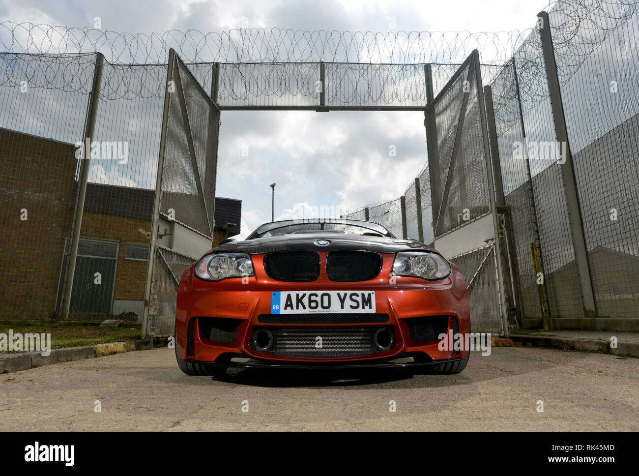 Modified E87 shape BMW 135 1 Series Coupe Stock Photo - Alamy